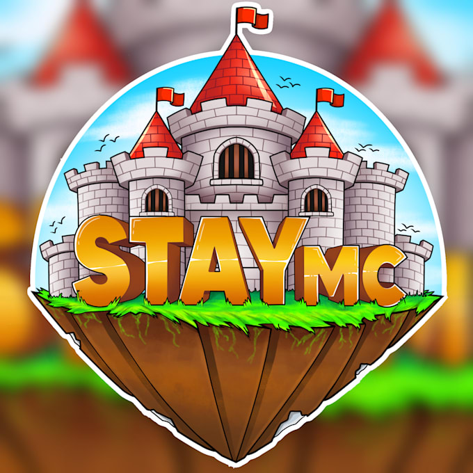 Create your server logo for minecraft by Canecadesenhos | Fiverr