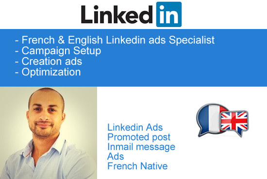French english linkedin ads setup by Gregorymaro | Fiverr