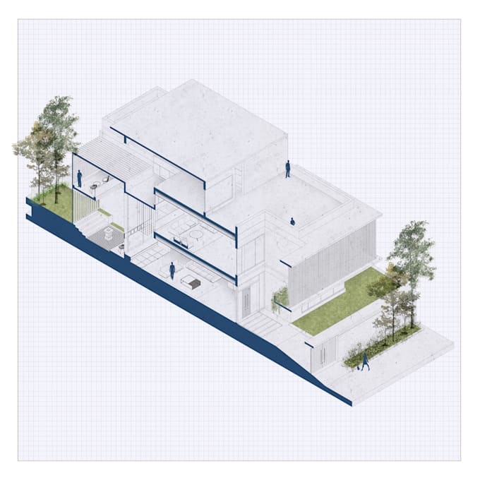 Create impressive isometric diagrams by Akashraj405 | Fiverr