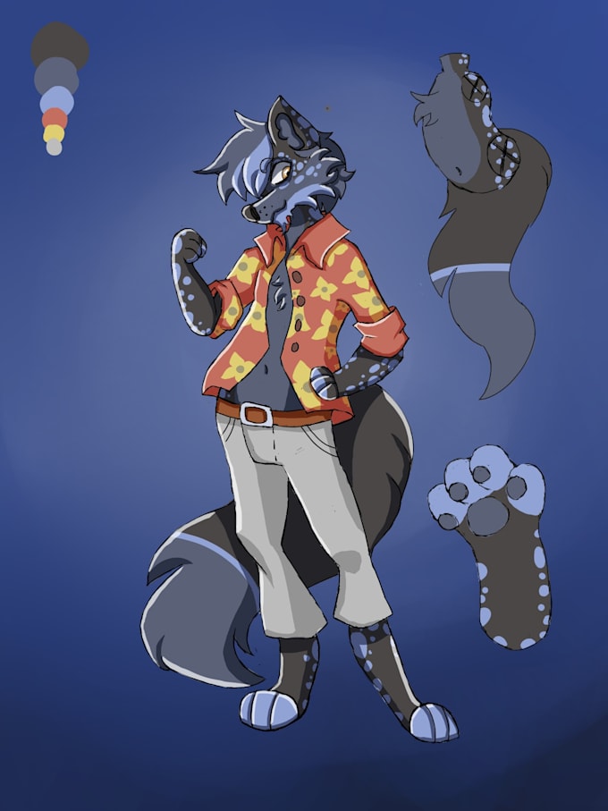 Draw your fursona for you by Lisethistle | Fiverr