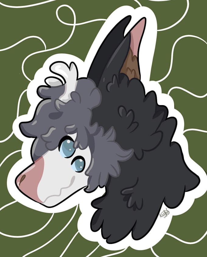 Do furry art headshots, halfbodies, and reference sheets by ...