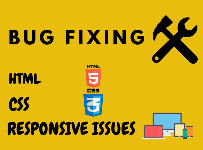 Do html css and responsive bugs fixing by Sumer654321 | Fiverr Do html css and responsive bugs fixing by Sumer654321 | Fiverr