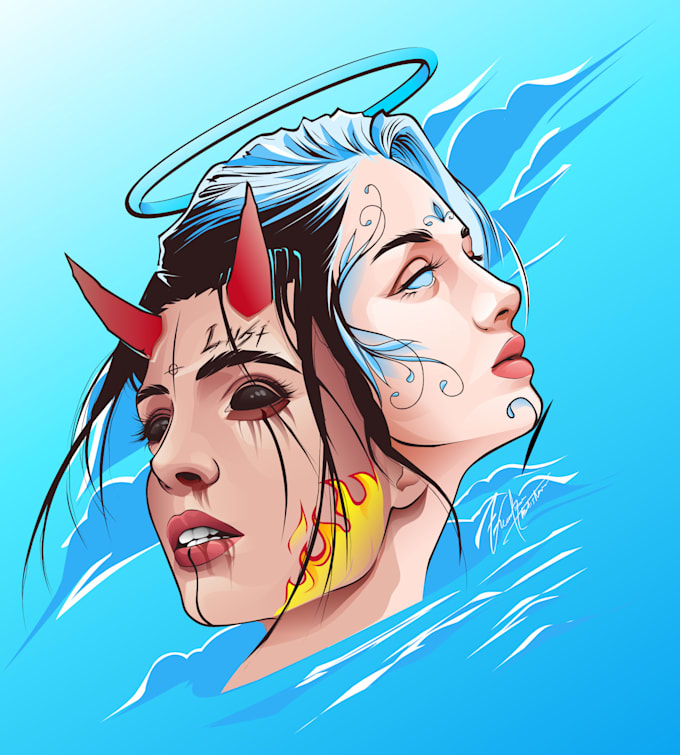 Make a good vector for you by Bilismira | Fiverr