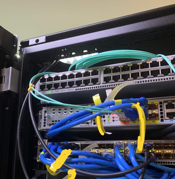 Help to configure network devices such as router,switch,olt,firewall ...