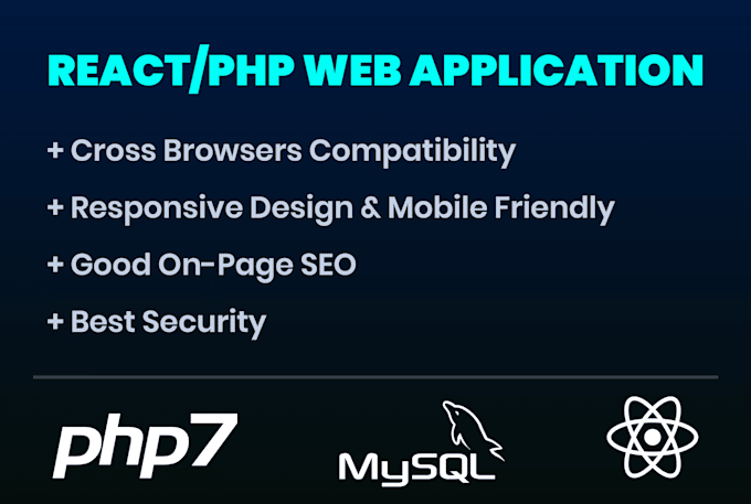 Create a react php mysql web app by Naycho334 | Fiverr