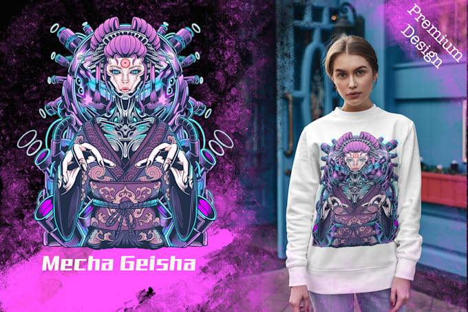 Draw illustration for tshirt and many merchandise by Hegaprakosa | Fiverr