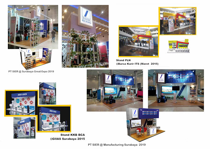 Membuat stand pameran kustom by Totowira | Fiverr