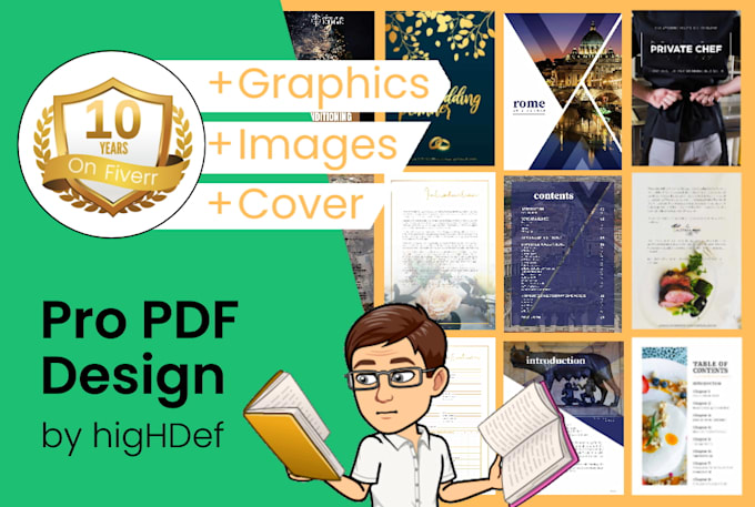 Design a graphic pdf lead magnet ebook by Highdef | Fiverr