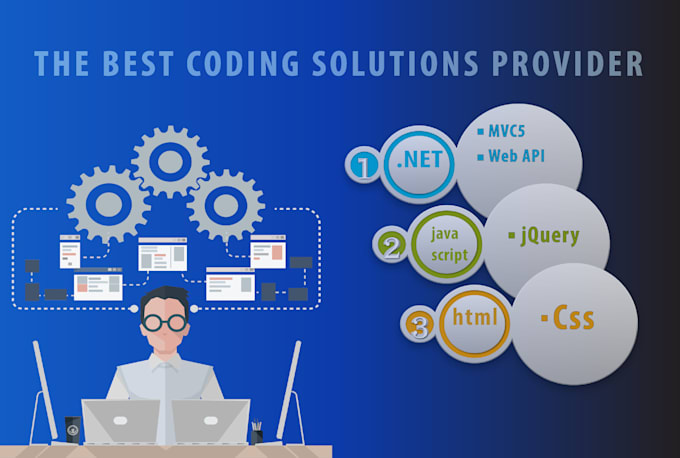Do best coding solutions for your projects by Sltrusty | Fiverr