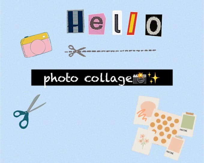 Make cute photo collages for you by Arielwonggg | Fiverr