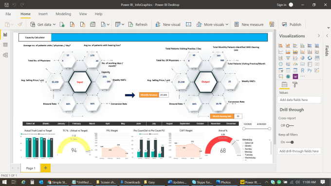 Create Interactive Infographics In Power Bi With