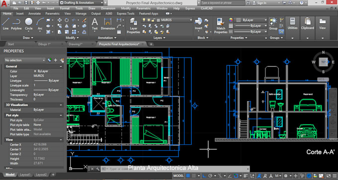 Teach you autocad 2d basics by Sergiobringas | Fiverr