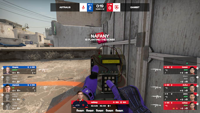 Create custom cs2 lexogrine hud observer for casting by Dragomirjr | Fiverr
