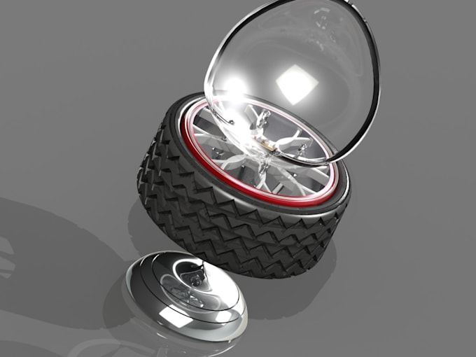 Make a 2d drawing or 3d model using solidworks 3d printing product ...