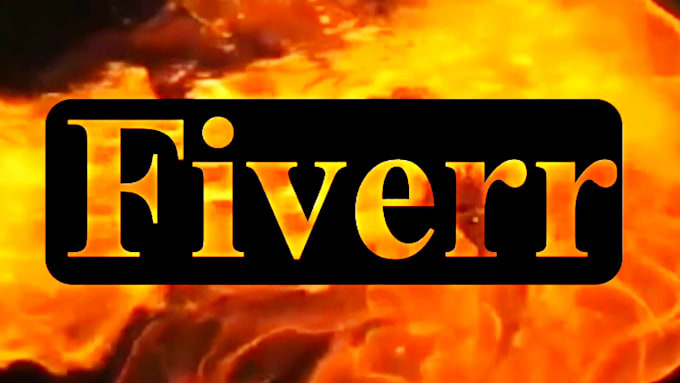 Make fire effect intro with fire name intro by Editor_store | Fiverr