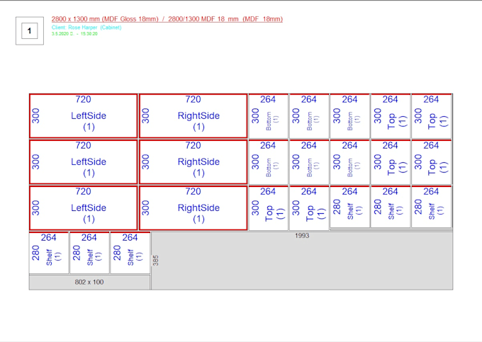 Generate optimized cutting plans for you by Hy_excel | Fiverr