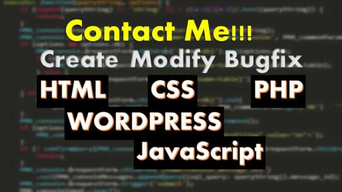 Create,modify,bug fix website in html,css,javascript,php by Onkarsml ... Create,modify,bug fix website in html,css,javascript,php by Onkarsml ...
