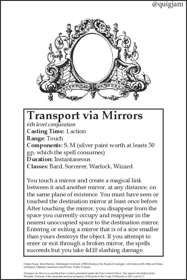 Create custom spells for 5e dungeons and dragons by Quigjam | Fiverr