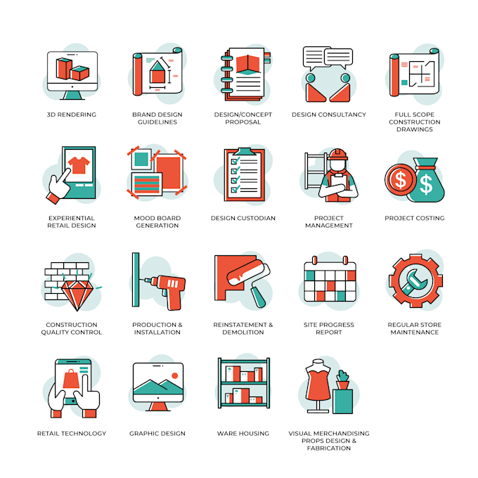 Create customized icon set for your needs by Yufarey | Fiverr