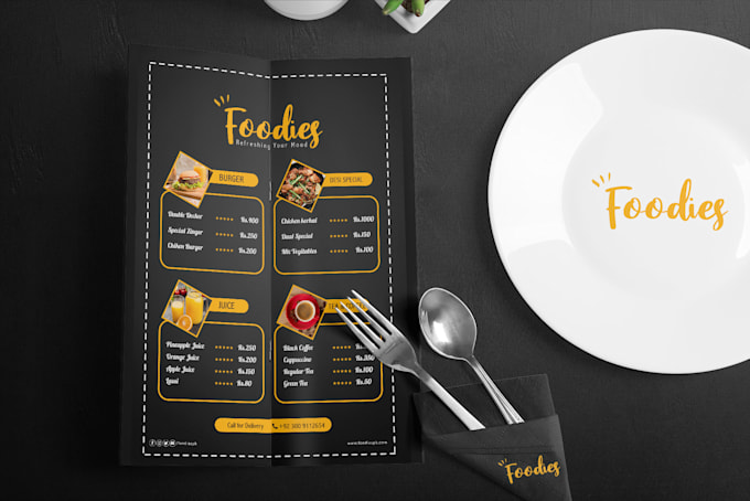 Design food menu, restaurant menu and flyer for you by Kaleemiqbal101 ...