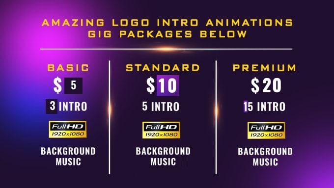 20 stunning animated logo intro videos in 24 hours by Mission_success ...
