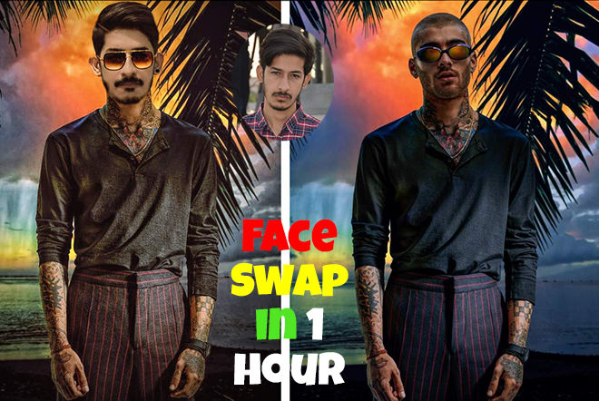 Photoshop editing, head changing, face swap, photo retouch by ...