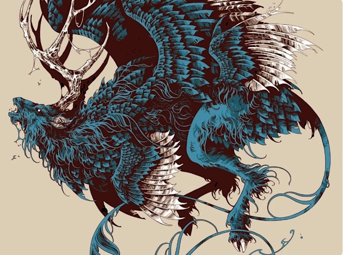 Do ink drawing or ink and pen sketch illustration by Picklee | Fiverr