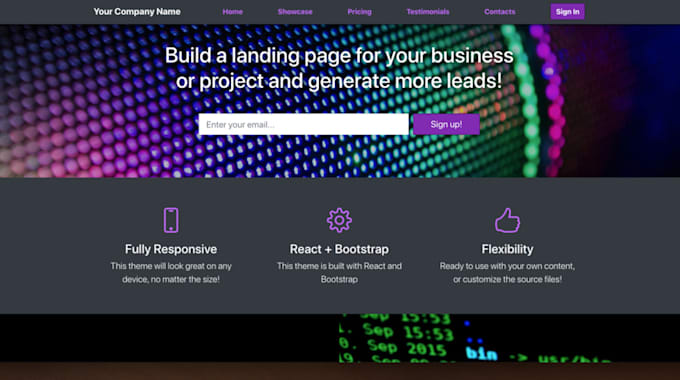 Convert psd to html and css by Dimkavardina | Fiverr