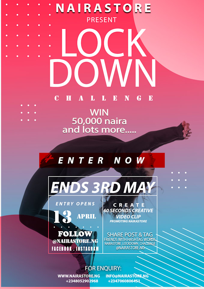 Give a good graphics that will portray the brand and leave lasting ...