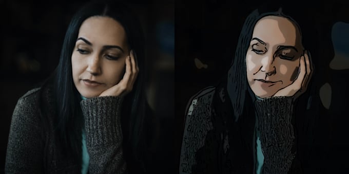 Draw a nice cartoon from your photo by Kukuh333 | Fiverr