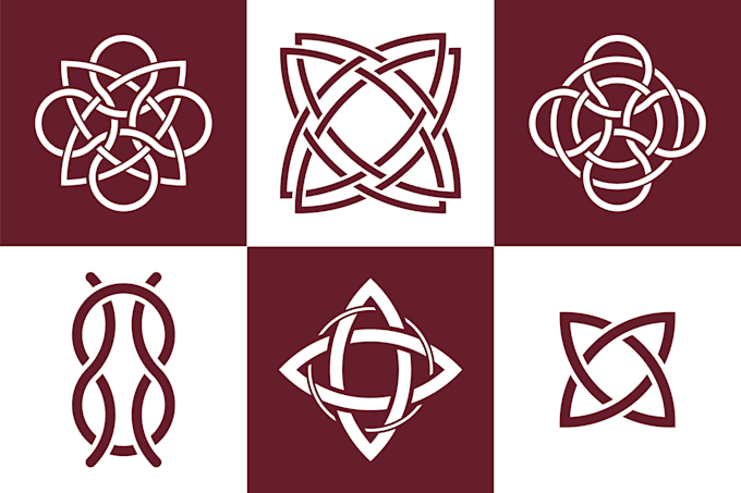 Design a monoweight interwoven graphic or icon by Neildoocy | Fiverr