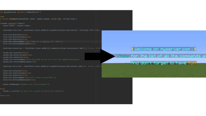 Code A Plugin For Your Minecraft Server By Cookiekawaii Fiverr