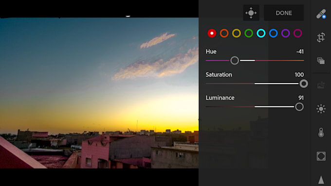 Edit the lightning and the color of your photos perfectly by ...
