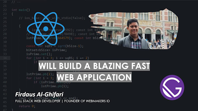 Build a blazing fast web application by Alghi01 | Fiverr