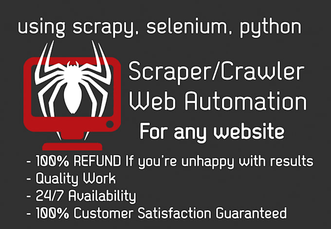 Do Web Scraping Automation Data Extraction Using Python By Drmishal Fiverr