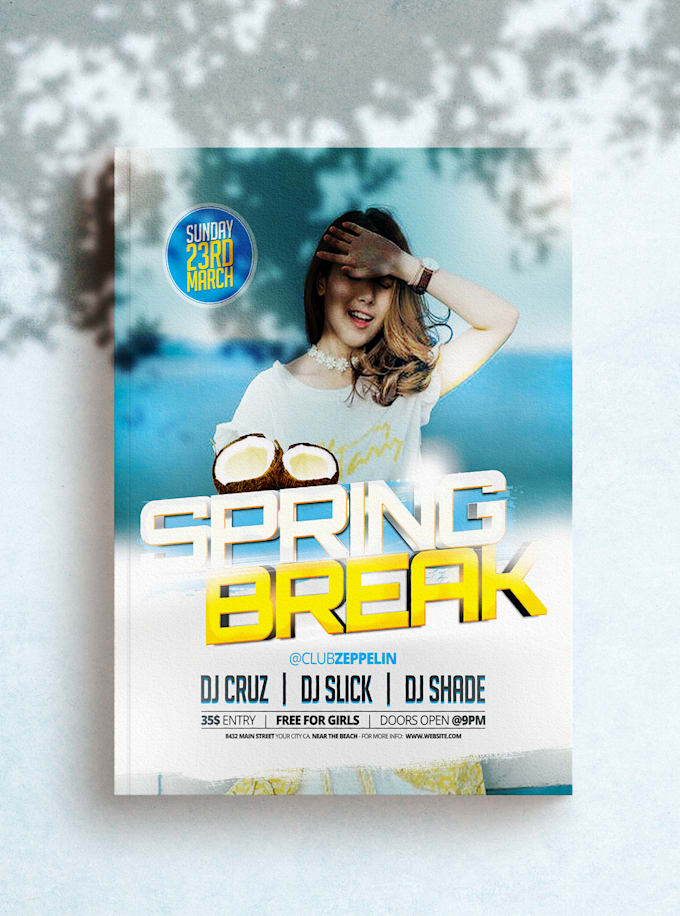 Design a modern clean poster in 24 hours by Linarsis | Fiverr