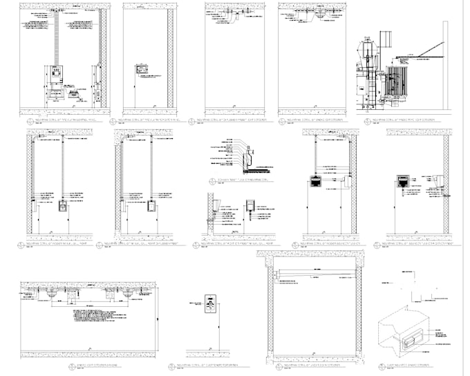 Design for you a fire alarm system as per code requirement by ...