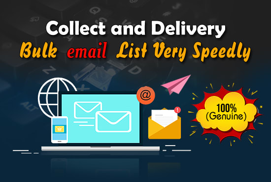 Provide web scraping,email collection and contacts