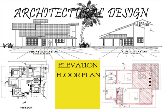 Draw your architectural floor plan, elevations, structural drawings by Dilusha94sl | Fiverr