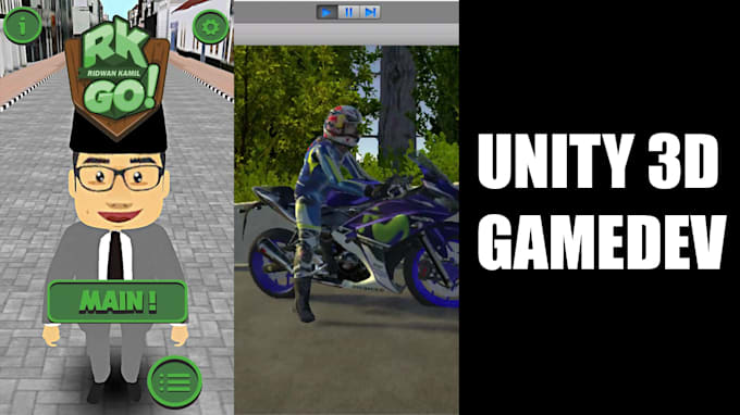 Make you fully developed and customized unity3d games by Dellyarts | Fiverr