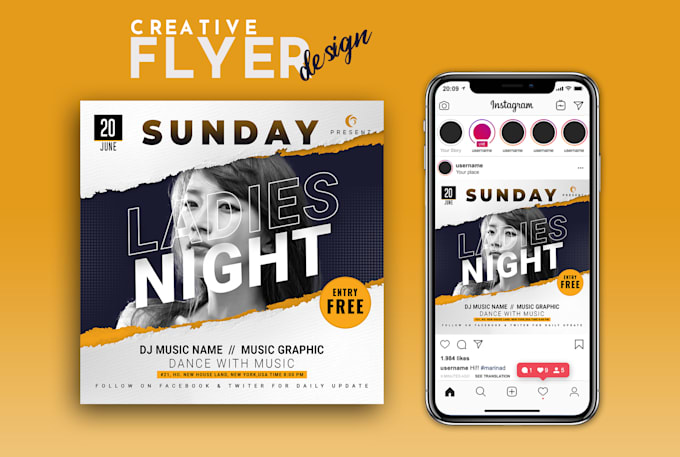 Creative business poster event flyer design facebook cover by Design ...