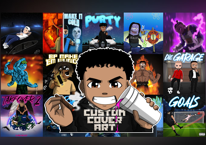 Make you a custom cartoon cover art by Vdvm999 | Fiverr