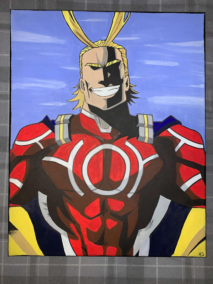 Paint any picture, mostly cartoon characters by Kaitlynalexa123 | Fiverr