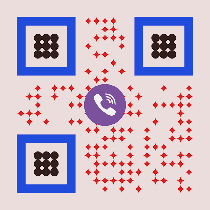 Make custom qr code with logo and multi color by Jaibaba123 | Fiverr