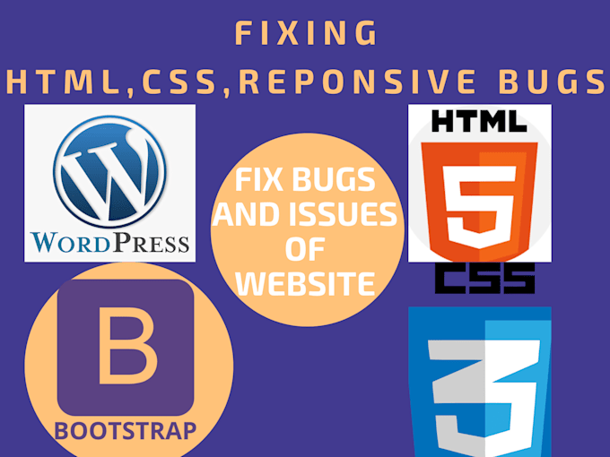 Fix html or css bugs and remove all issues by Mrizwanahmakhan | Fiverr