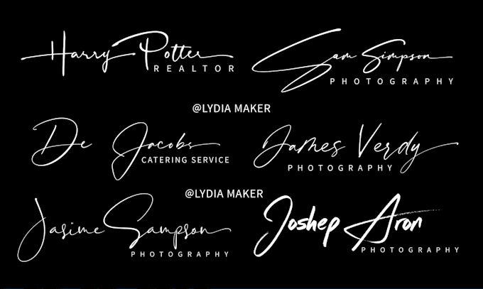 Design luxury calligraphy signature logo for business in 12hrs by ...