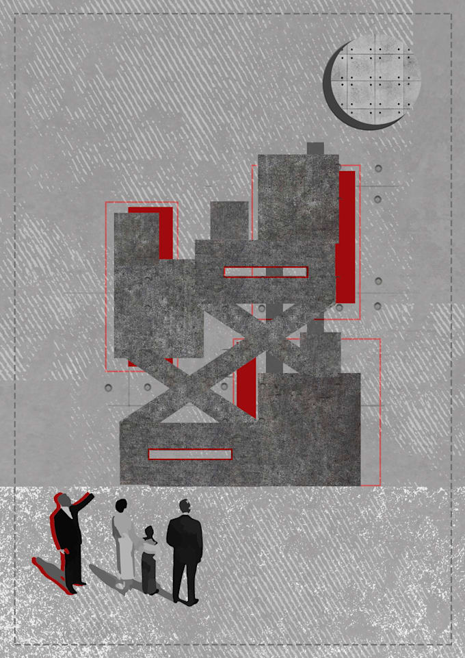 Create abstract architectural posters by Sonalimathur20 | Fiverr