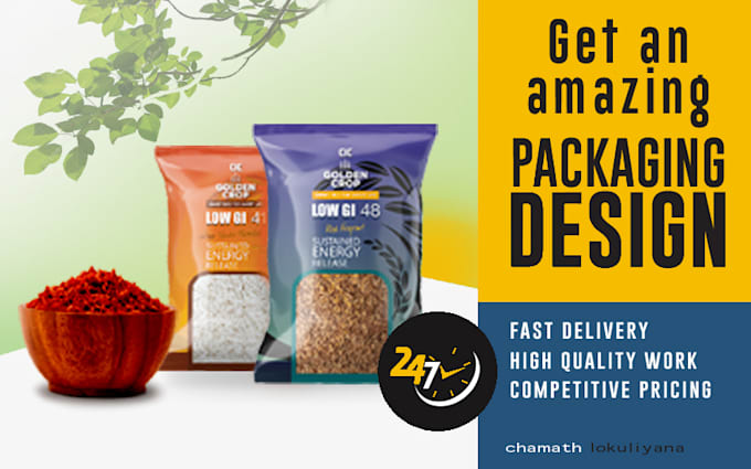 Do amazing packaging design by Chamathlokuliya | Fiverr