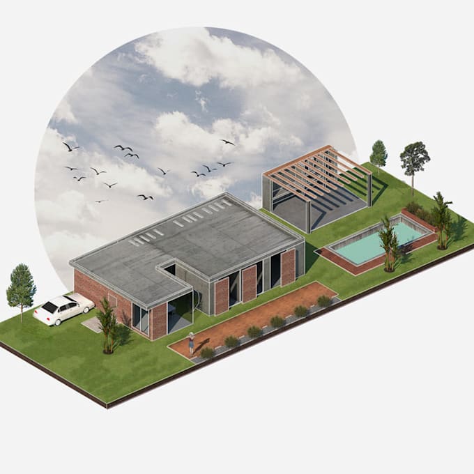 Provide an complete architectural design package by Arquitectoalons ...