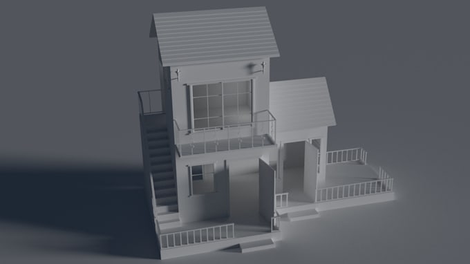 Make a 3d model for animated cartoon and movie in blender without ...